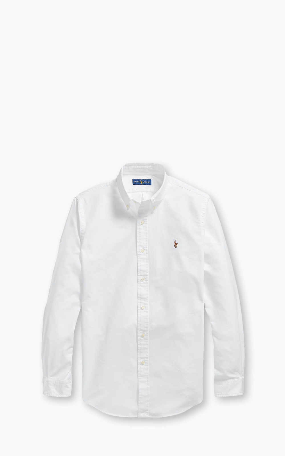 Polo Ralph Lauren Custom Fit Oxford Shirt White Cultizm