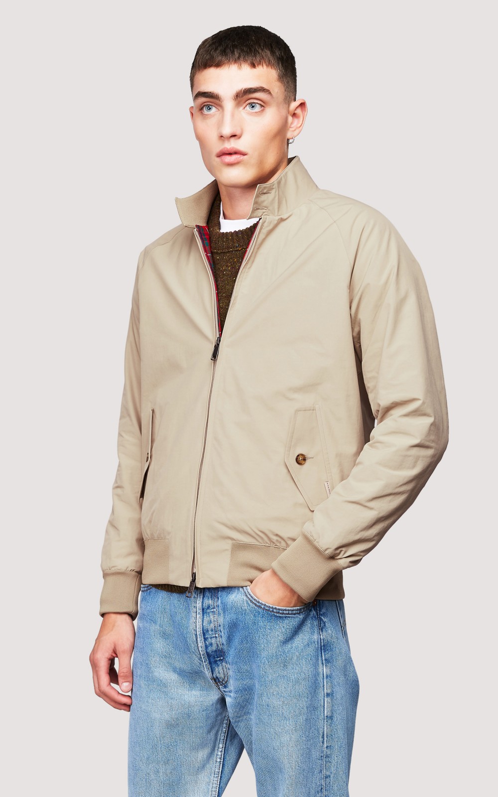 Baracuta G9 Classic Harrington Jacket Natural | Cultizm