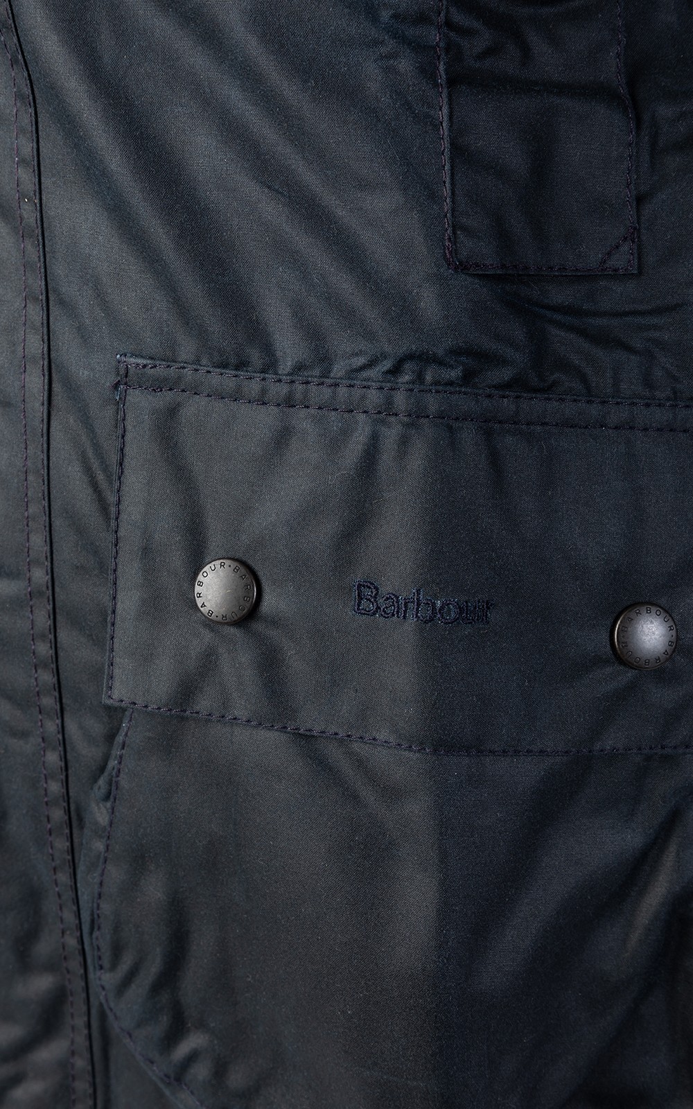 Barbour Border Wax Jacket Navy | Cultizm Barbour Border Wax Jacket Navy | Cultizm