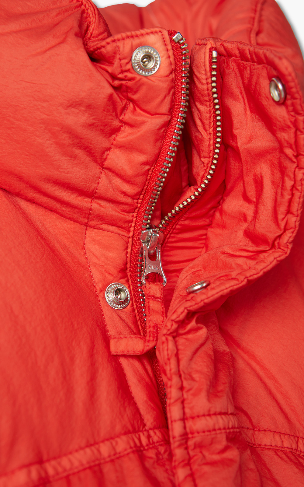 Ten C Aspen Down Jacket Lobster Orange | Cultizm Ten C Aspen Down Jacket Lobster Orange | Cultizm