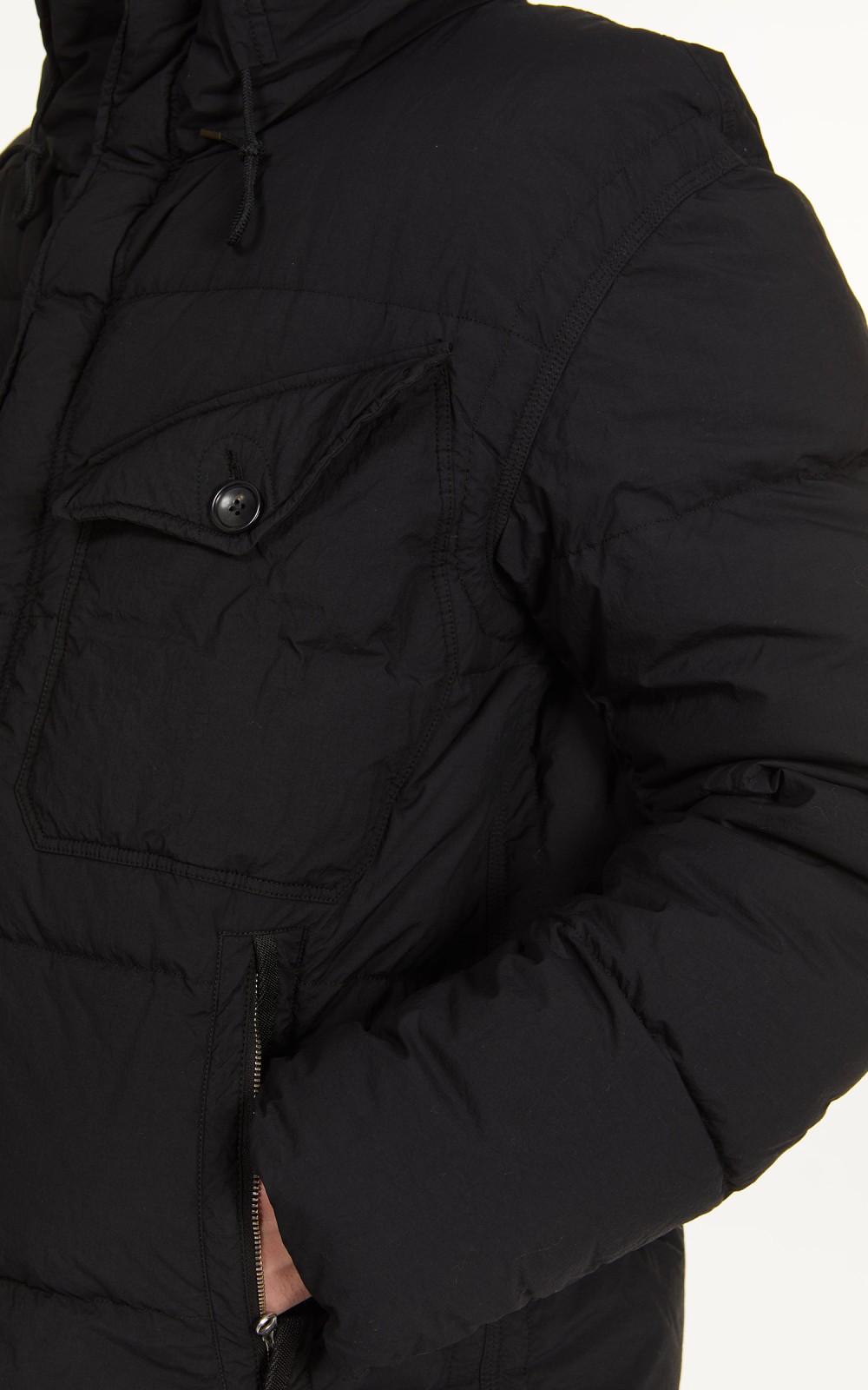 Ten C Survival Down Jacket Black | Cultizm Ten C Survival Down Jacket Black | Cultizm