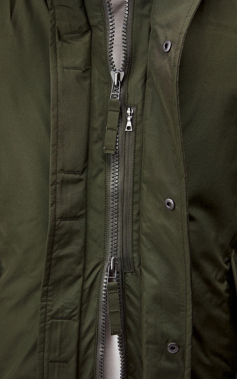 Nanamica GORE-TEX Long Down Coat Khaki Green | Cultizm Nanamica GORE-TEX Long Down Coat Khaki Green | Cultizm
