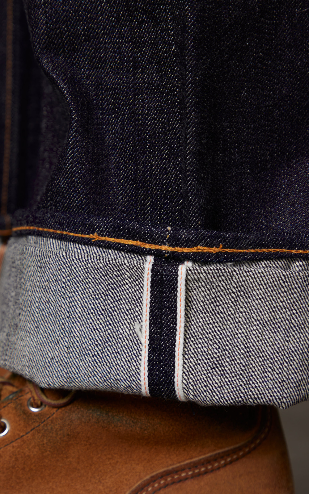 The Flat Head FN-3005N1XXX Straight Jeans Selvedge Unwashed The Flat Head FN-3005N1XXX Straight Jeans Selvedge Unwashed