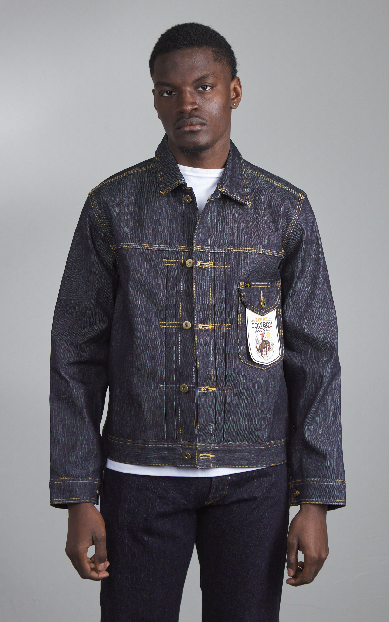 Lee 101 101 Boxy Cowboy Jacket Dry Blue | Cultizm Lee 101 101 Boxy Cowboy Jacket Dry Blue | Cultizm