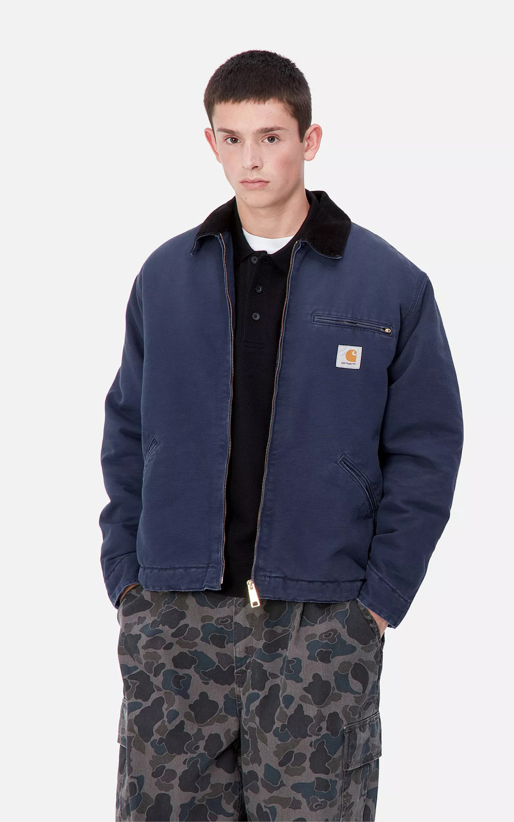 Carhartt WIP OG Detroit Jacket Winter Dearborn Canvas Aged Carhartt WIP OG Detroit Jacket Winter Dearborn Canvas Aged