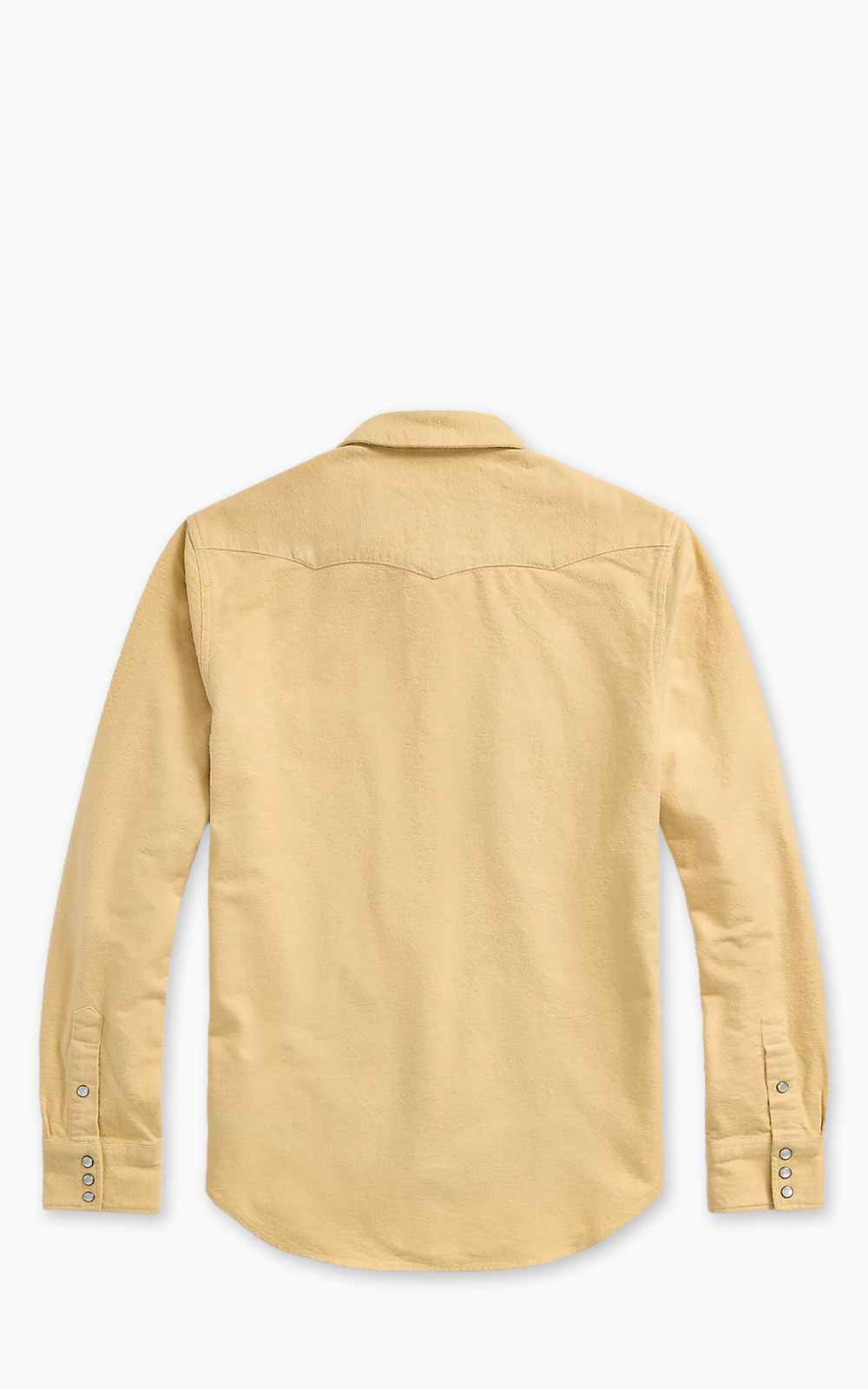 RRL Buffalo Western Shirt Chamois Faded Yellow | Cultizm RRL Buffalo Western Shirt Chamois Faded Yellow | Cultizm