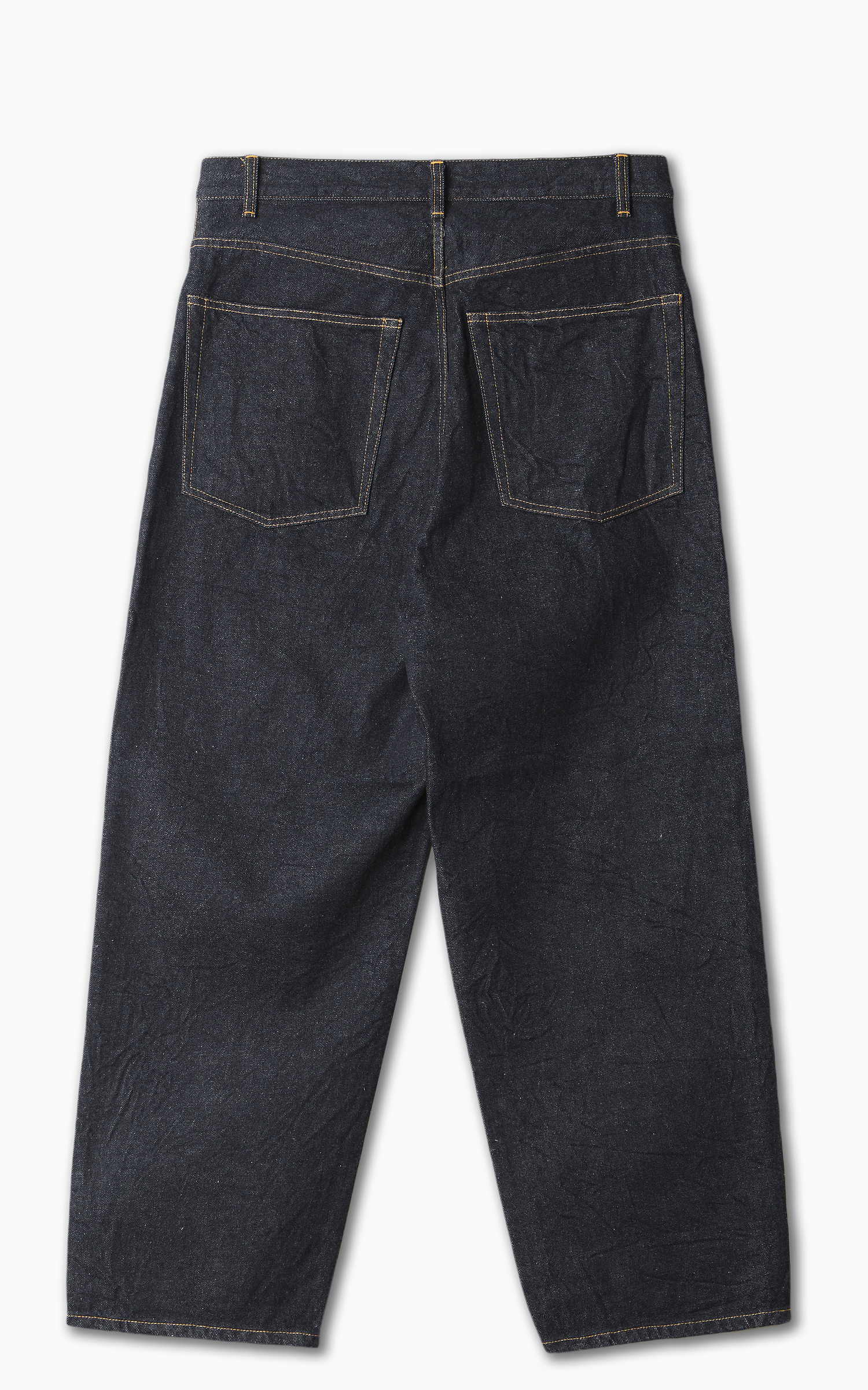 YlÈve 13 5oz Denim Baggy Trousers Indigo Cultizm