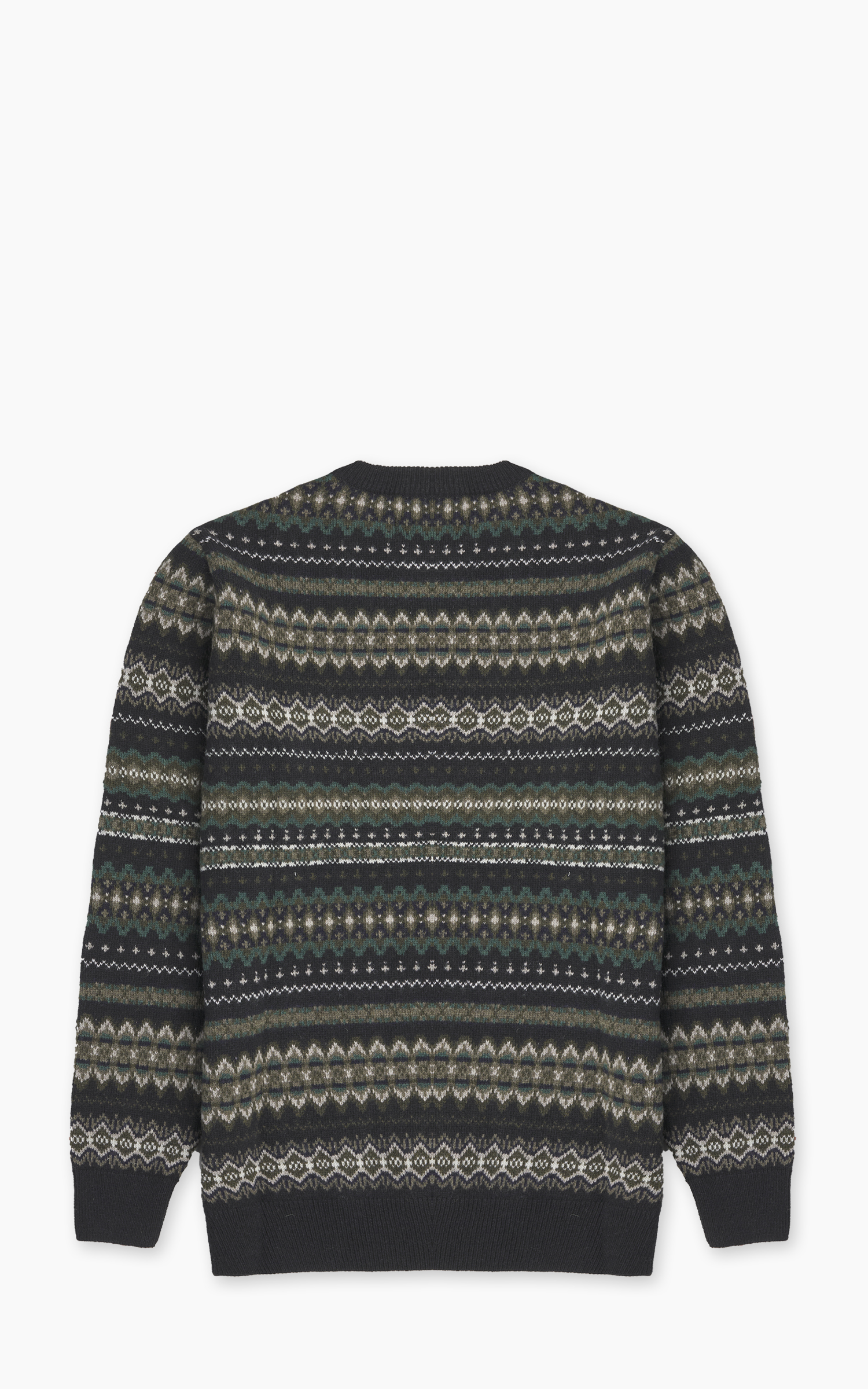 Barbour case fairisle crew neck jumper store
