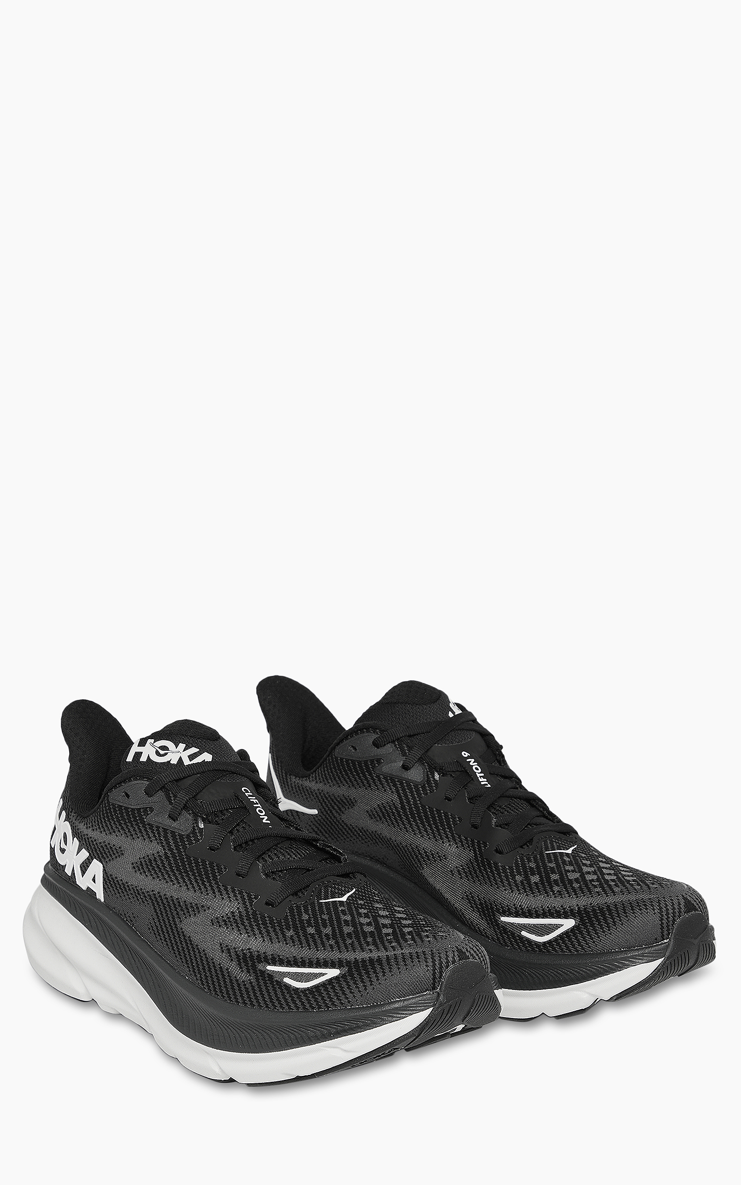 HOKA Clifton 9 Black/White | Cultizm HOKA Clifton 9 Black/White | Cultizm