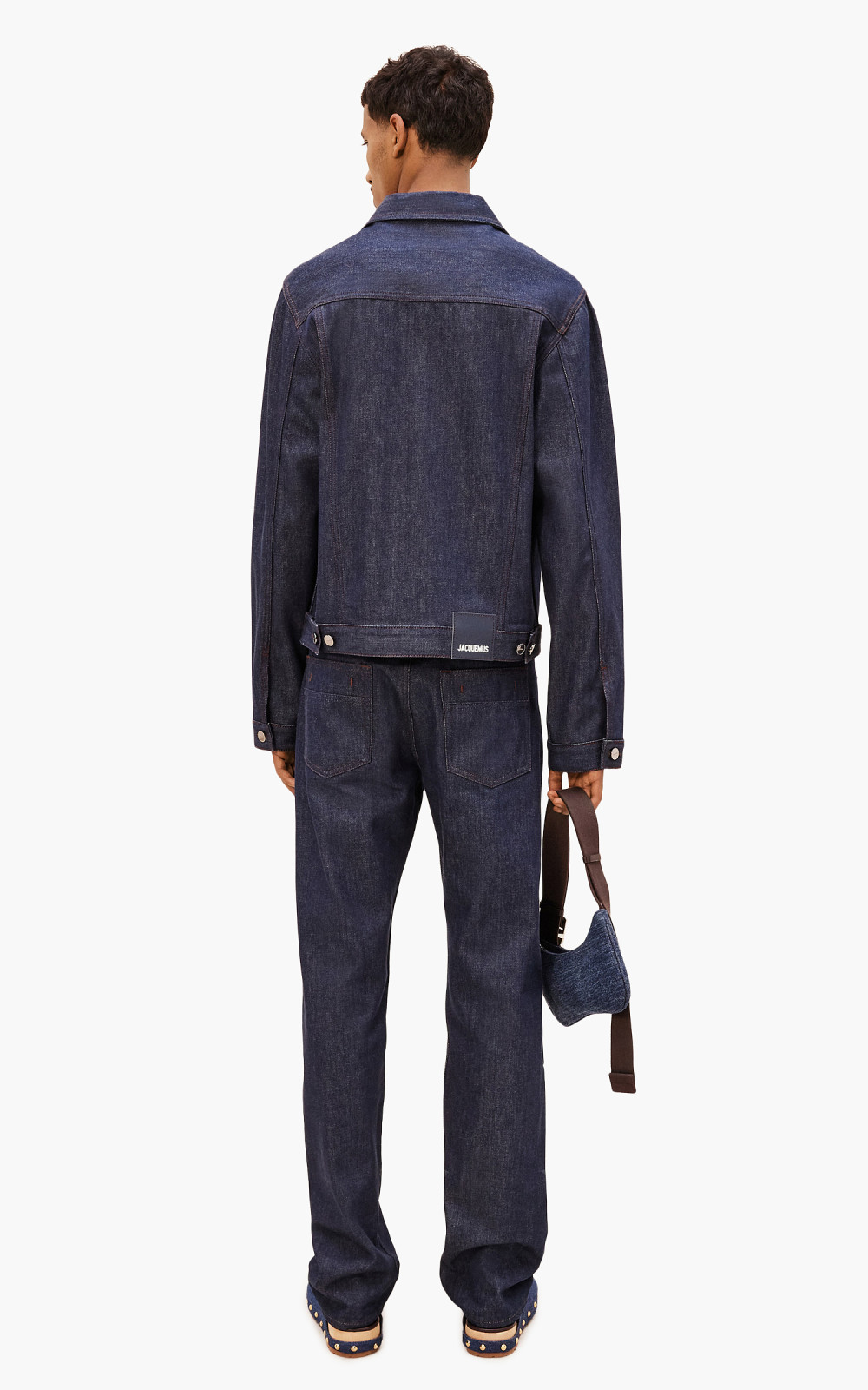 Jacquemus La Veste De-Nimes Jao Navy/Brown | Cultizm Jacquemus La Veste De-Nimes Jao Navy/Brown | Cultizm