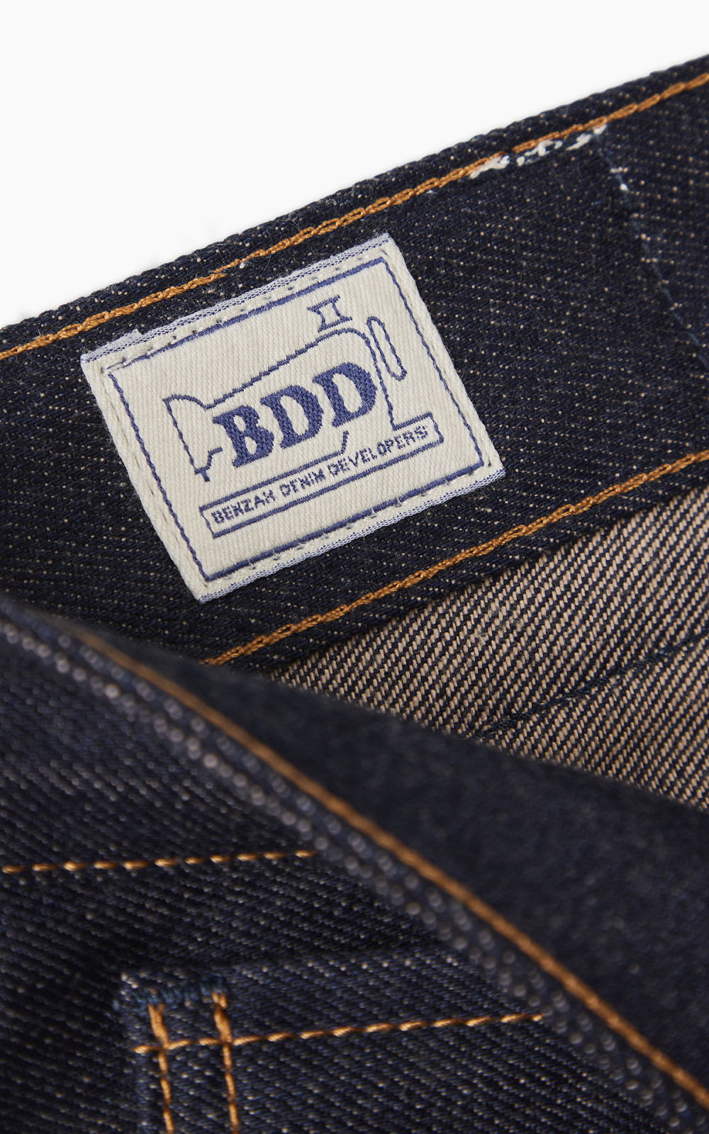 Benzak B-01 Slim Brown Cotton Golden Selvedge 15oz '10-Year Benzak B-01 Slim Brown Cotton Golden Selvedge 15oz '10-Year